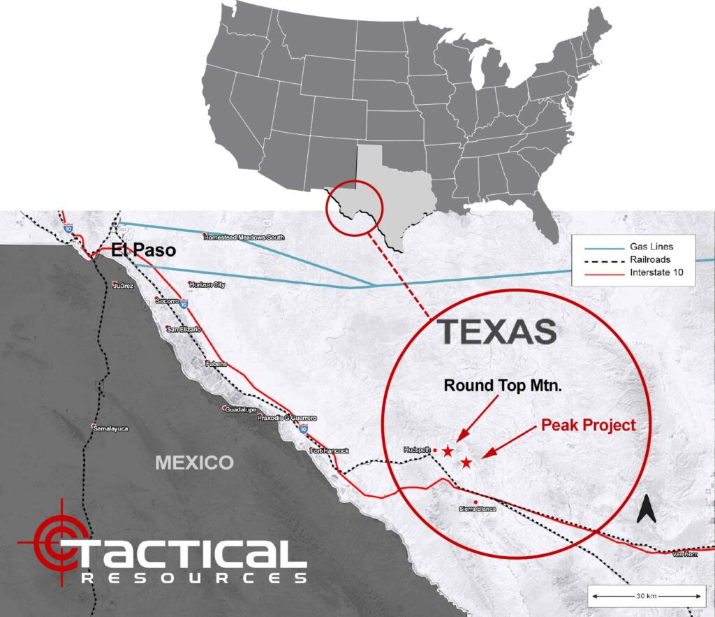 Peak Project, Texas - Tactical Resources